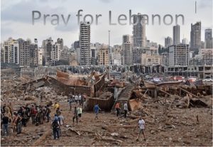Today, we pray for the people of Lebanon - Christ & Co